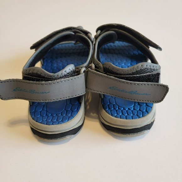 Eddie Bauer | Shoes | Eddie Bauer Boys Size 2 Rocky Adjustable Blue ...